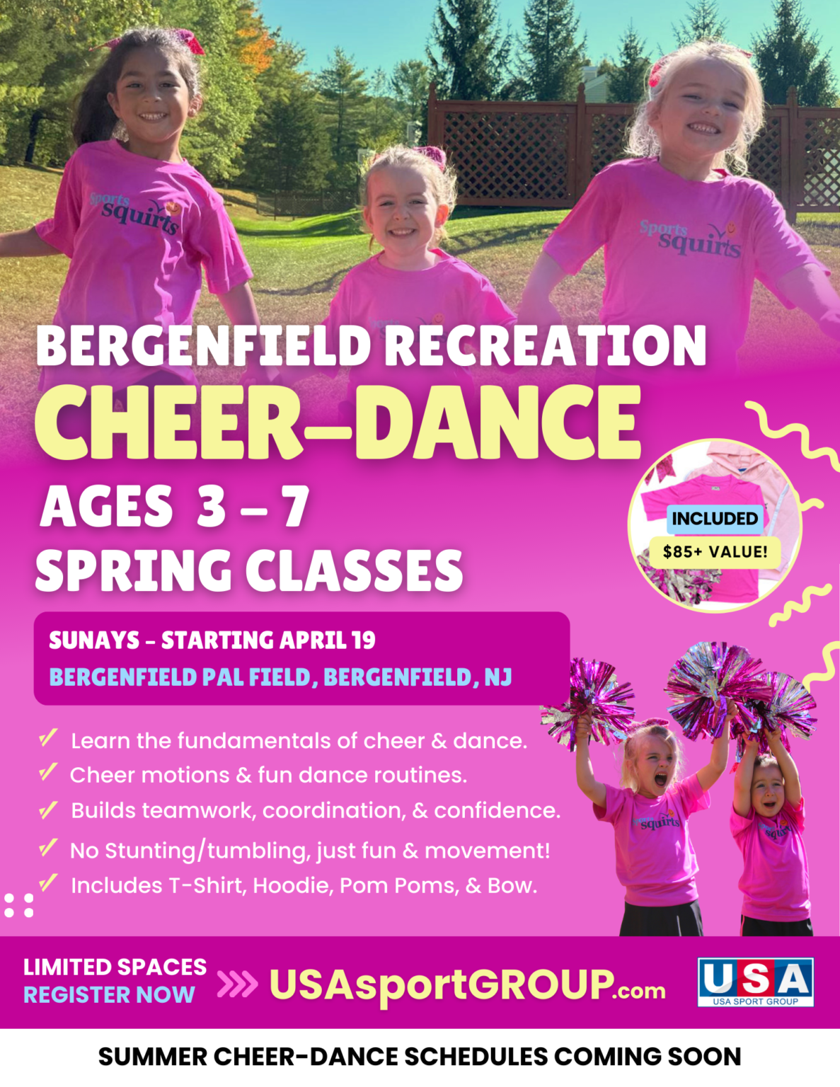Spring Sports Programs Begin April 19 at PAL Field - Borough of ...